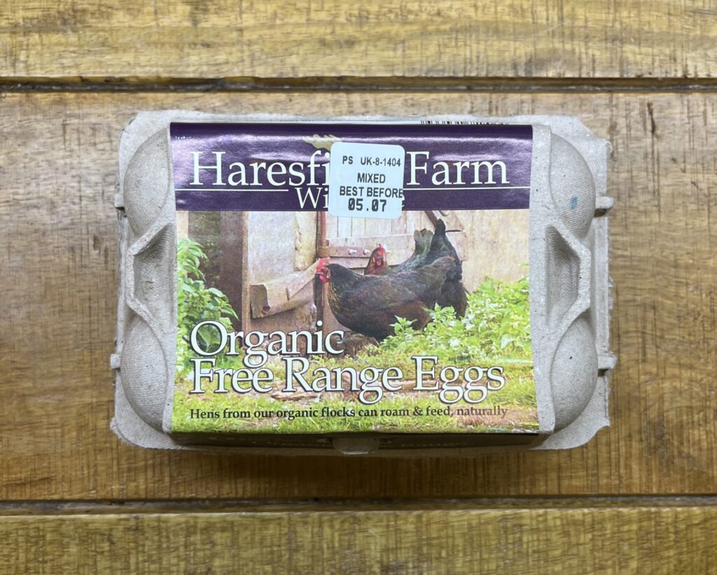 Eggs Mixed Size Pre-Pack - Langridge Organic Products Ltd