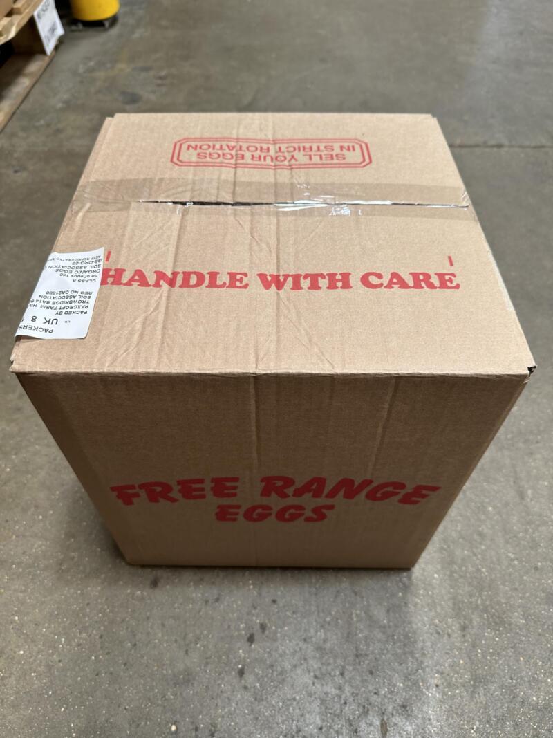 Eggs Mixed Size Pre-pack - Langridge Organic Products Ltd
